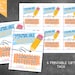 Teacher Appreciation Gifts Tags, Pencil Teacher Appreciation Week Tag ...