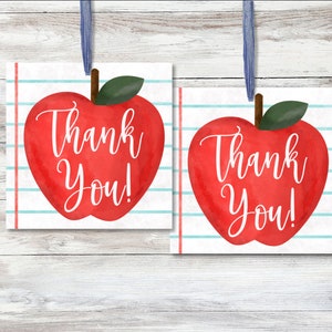 Teacher Appreciation Tag, Apple Teacher Appreciation Week Tag ...