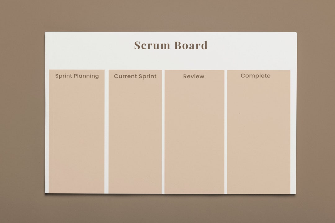 Scrum Board, Digital Download, Printable File - Etsy