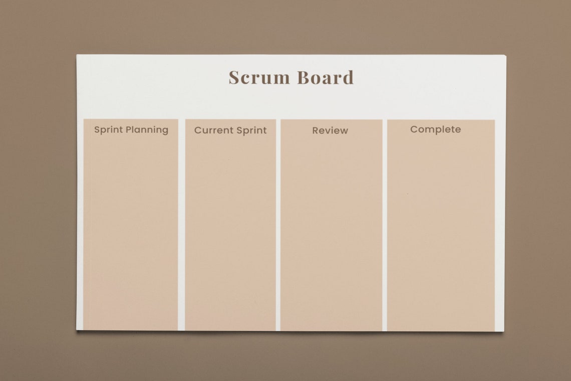 Scrum Board Digital Download Printable File - Etsy