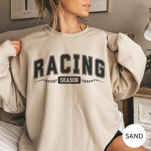 Racing Season Crewneck Personalized Race Sweatshirt Racing - Etsy