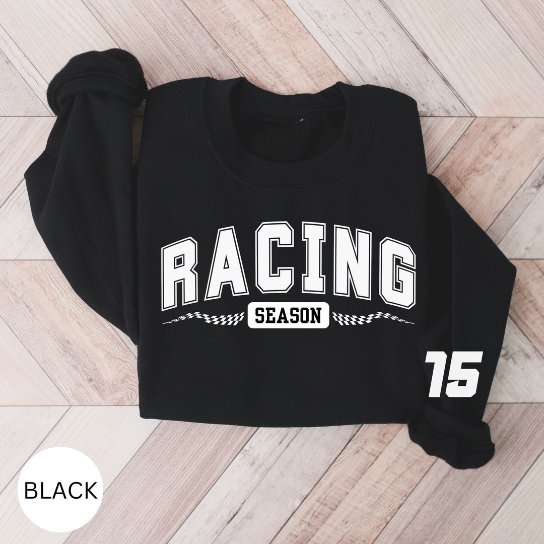 Racing Season Crewneck Personalized Race Sweatshirt Racing - Etsy