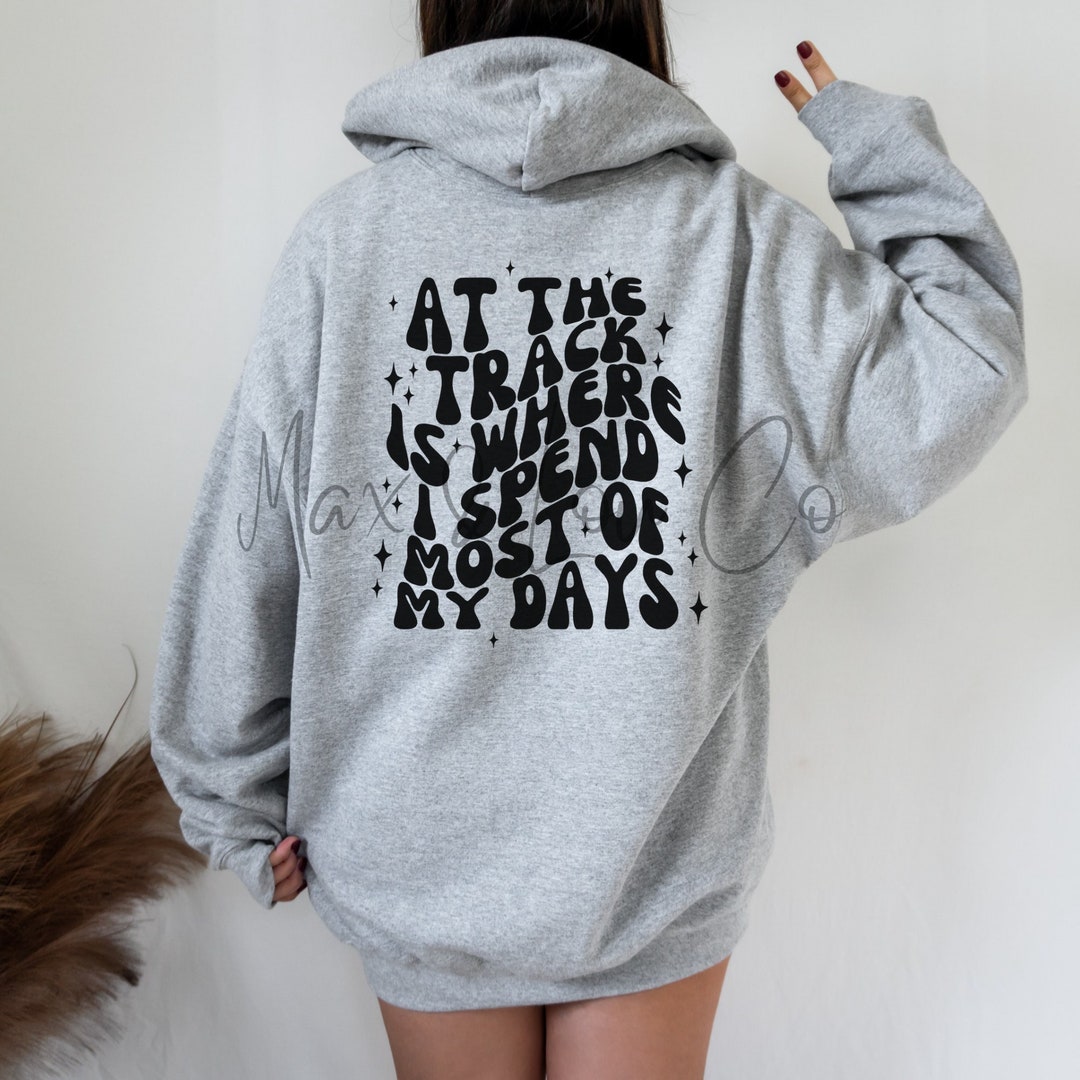 Personalized Race Hoodie Racing Sweatshirt Race Day Shirt Race Life ...