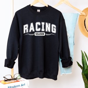 Racing Season Crewneck Personalized Race Sweatshirt Racing - Etsy