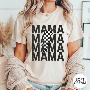 Race Checkered Mama Shirt, Mama Race Shirt, Race Day Tee, Race Day ...