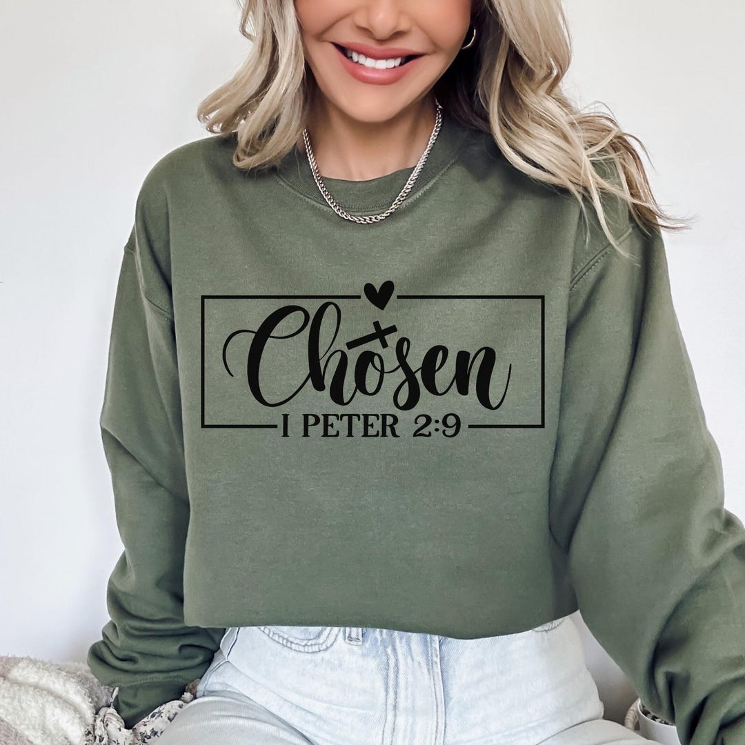 Bible Verse Sweatshirt, Bible Verse Shirt, Bible Shirt for Women, God ...