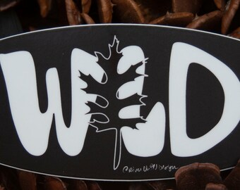 Wild Oak Sticker - Etsy