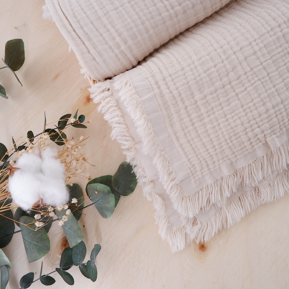 Muslin Baby Blanket With Name, Custom Baby Blanket,organic Blanket ...