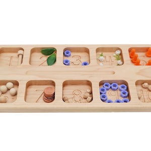 Sorting Board, Montessori Tray, Sorting Toy, Fine Motor Skills Toys ...