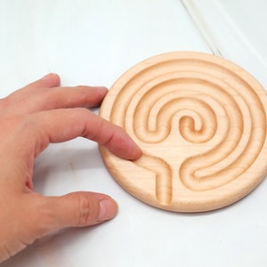 Pocket Labyrinth Breathing Tool Meditation Labyrinth Peace - Etsy