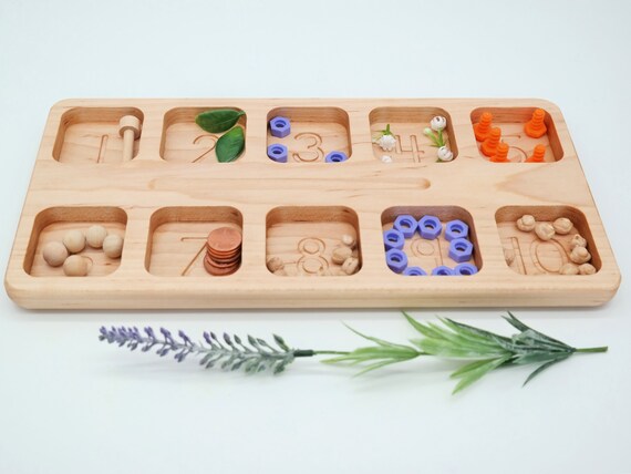 Sorting Board Montessori Tray Sorting Toy Fine Motor Skills - Etsy