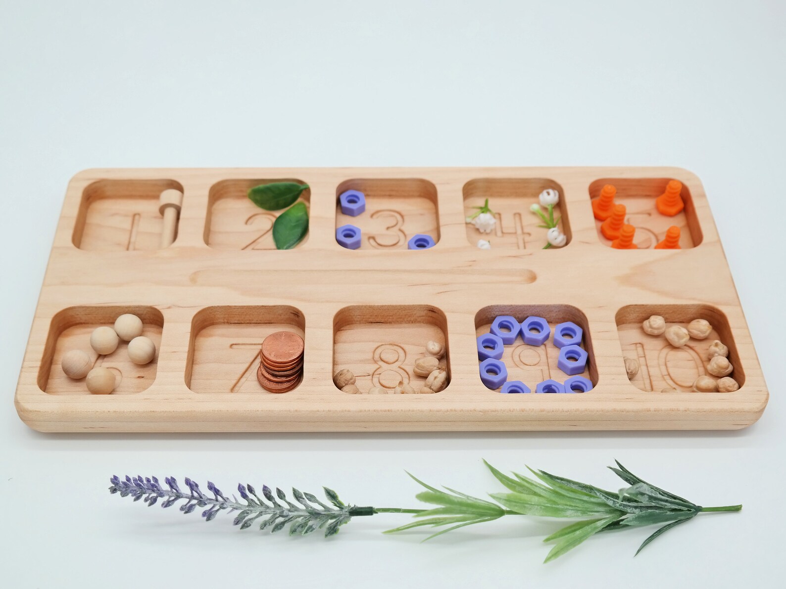 Sorting Board Montessori Tray Sorting Toy Fine Motor Skills - Etsy