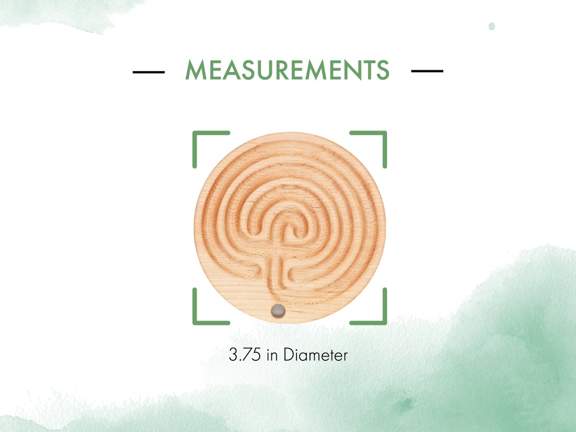 Pocket Labyrinth Breathing Tool Meditation Labyrinth Peace - Etsy