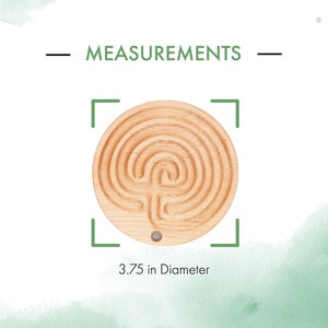 Pocket Labyrinth Breathing Tool Meditation Labyrinth Peace - Etsy