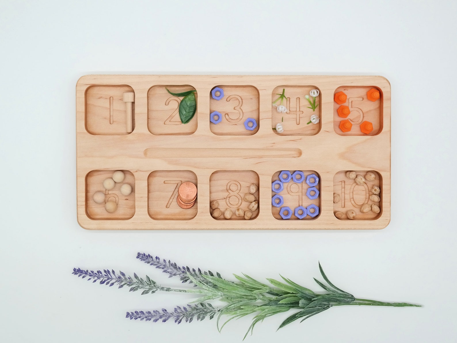 Sorting Board Montessori Tray Sorting Toy Fine Motor Skills - Etsy