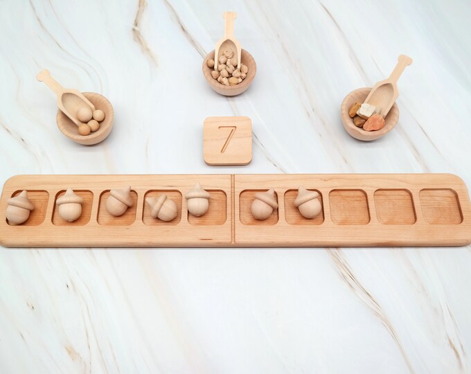 Ten Frame - Five Frame - 25 Frame - Wooden Ten Board - Math ...