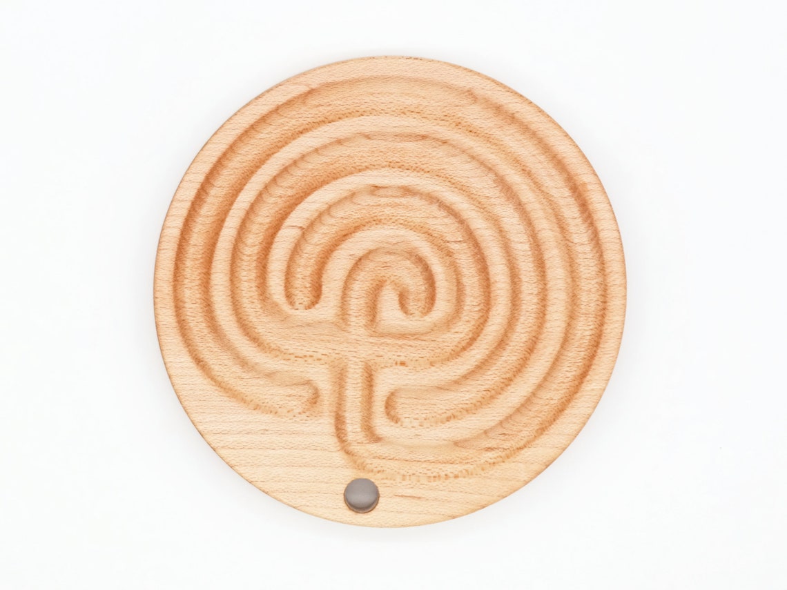 Pocket Labyrinth Breathing Tool Meditation Labyrinth Peace - Etsy