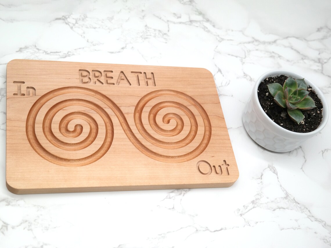 Breathing Board Finger Labyrinth Breathing Tool Meditation - Etsy