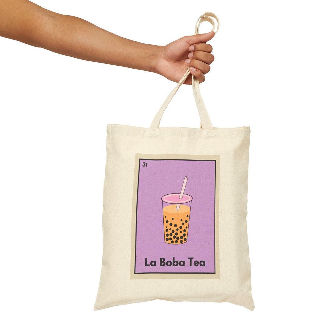 La Boba Tea Loteria Tote Bag | Mexican Bingo | Mexican Card Game ...