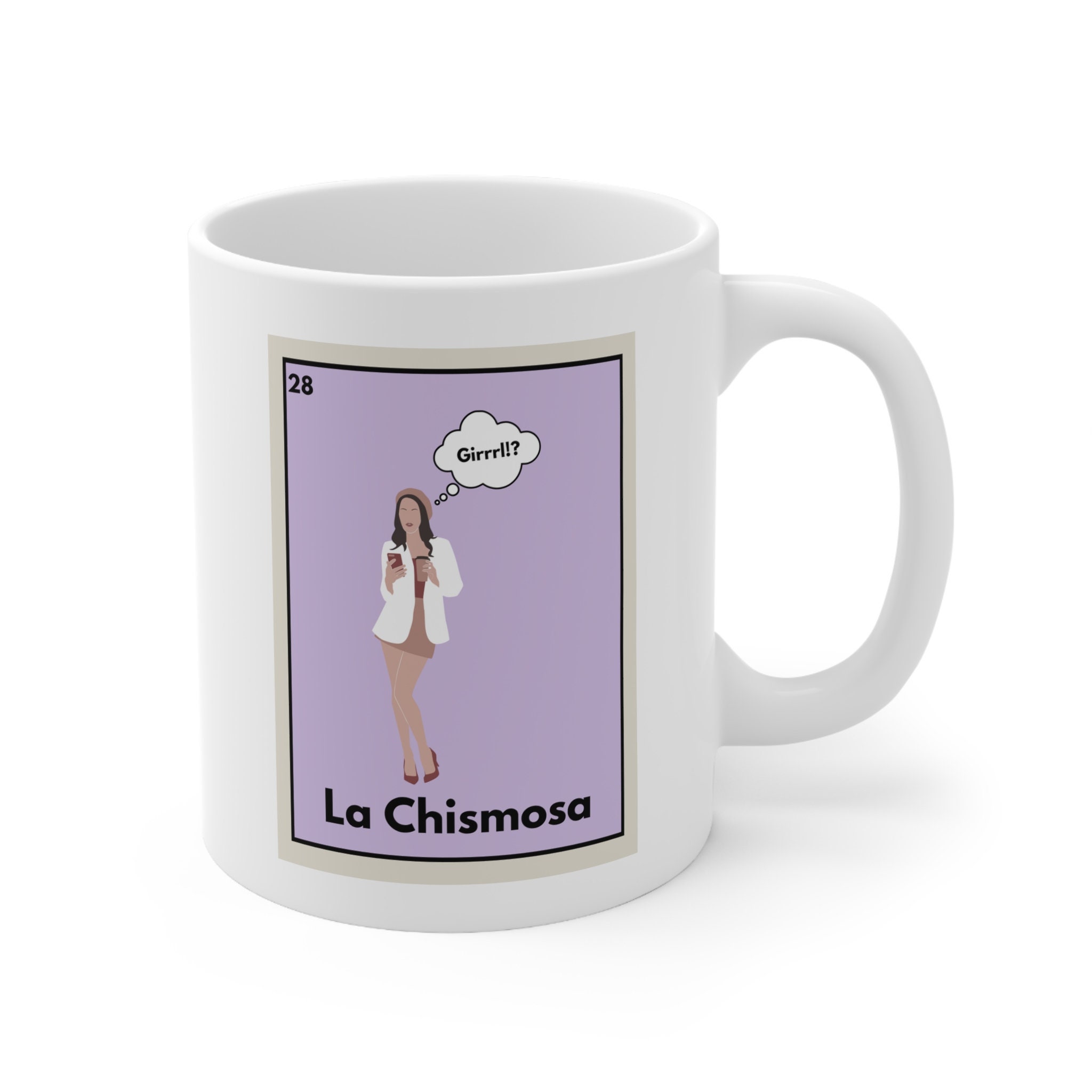 La Chismosa Coffee Mug Loteria Series Latin Culture Tea - Etsy