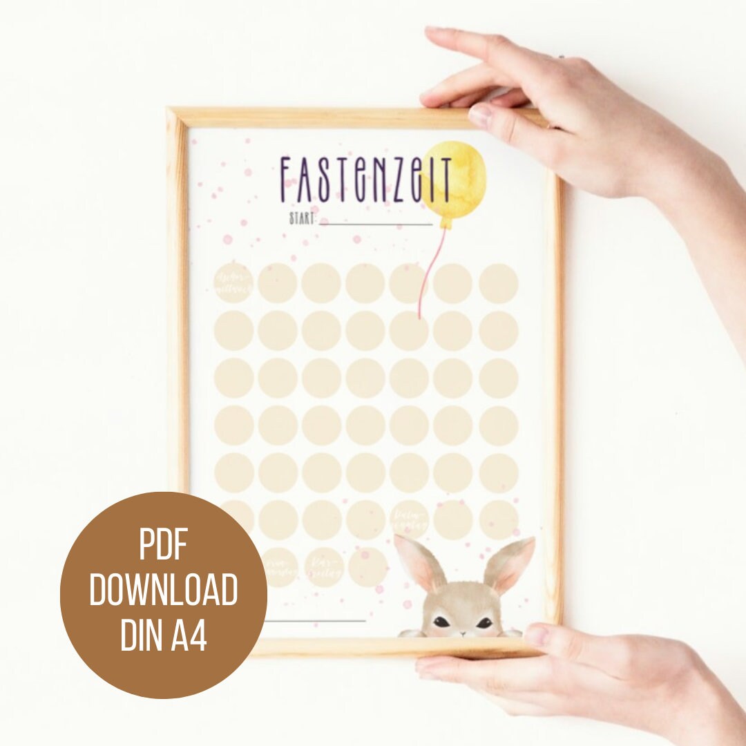 Lent Tick Plan | Understanding Lent Through Play With Children | PDF ...