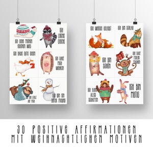 Positive Affirmations Children | Advent Calendar to Print Out | DIY ...