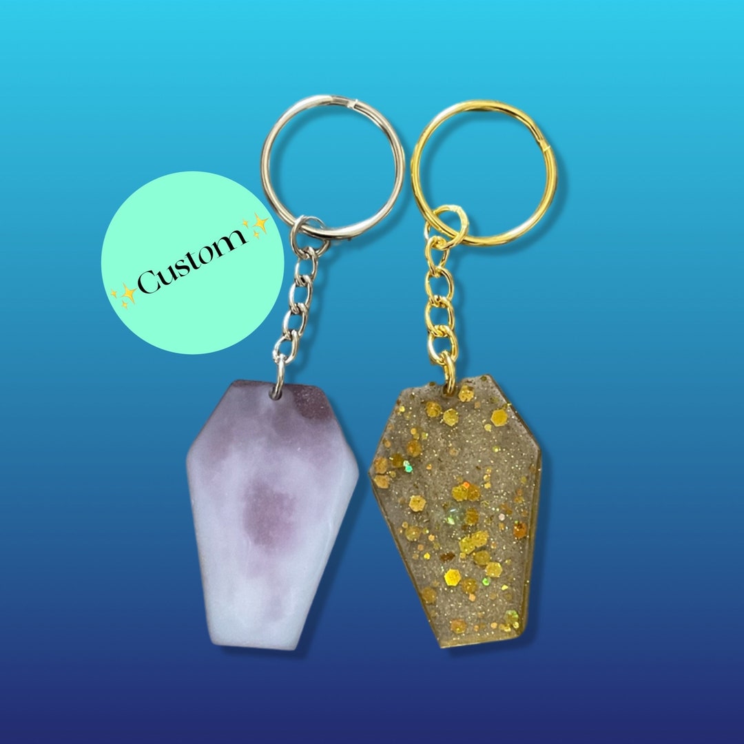 Coffin Keychain - *custom* - Etsy
