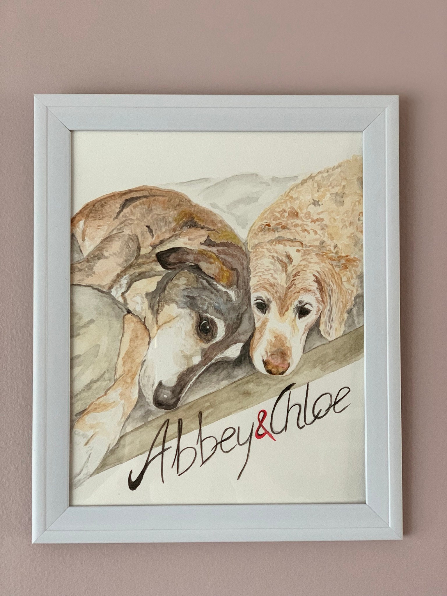 Dog Portrait, Cat Portrait , Pet Portrait, Custom Dog Portrait, , Dog ...