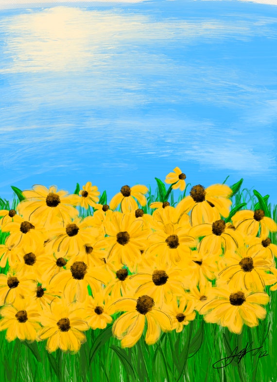 Black Eyed Susan Field