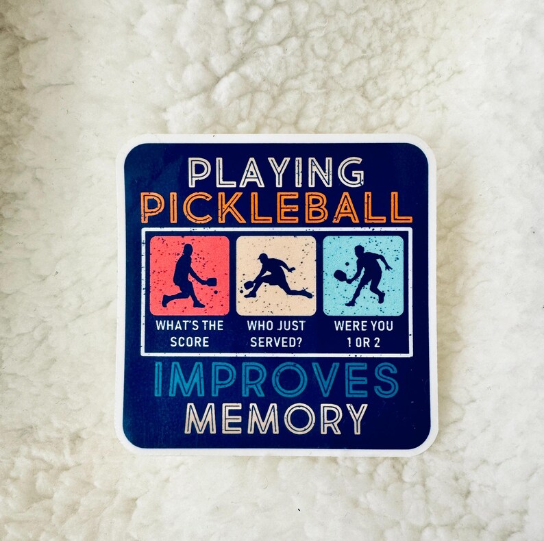 Pickleball Squad Vinyl Sticker: Waterproof Laptop Decal - Etsy