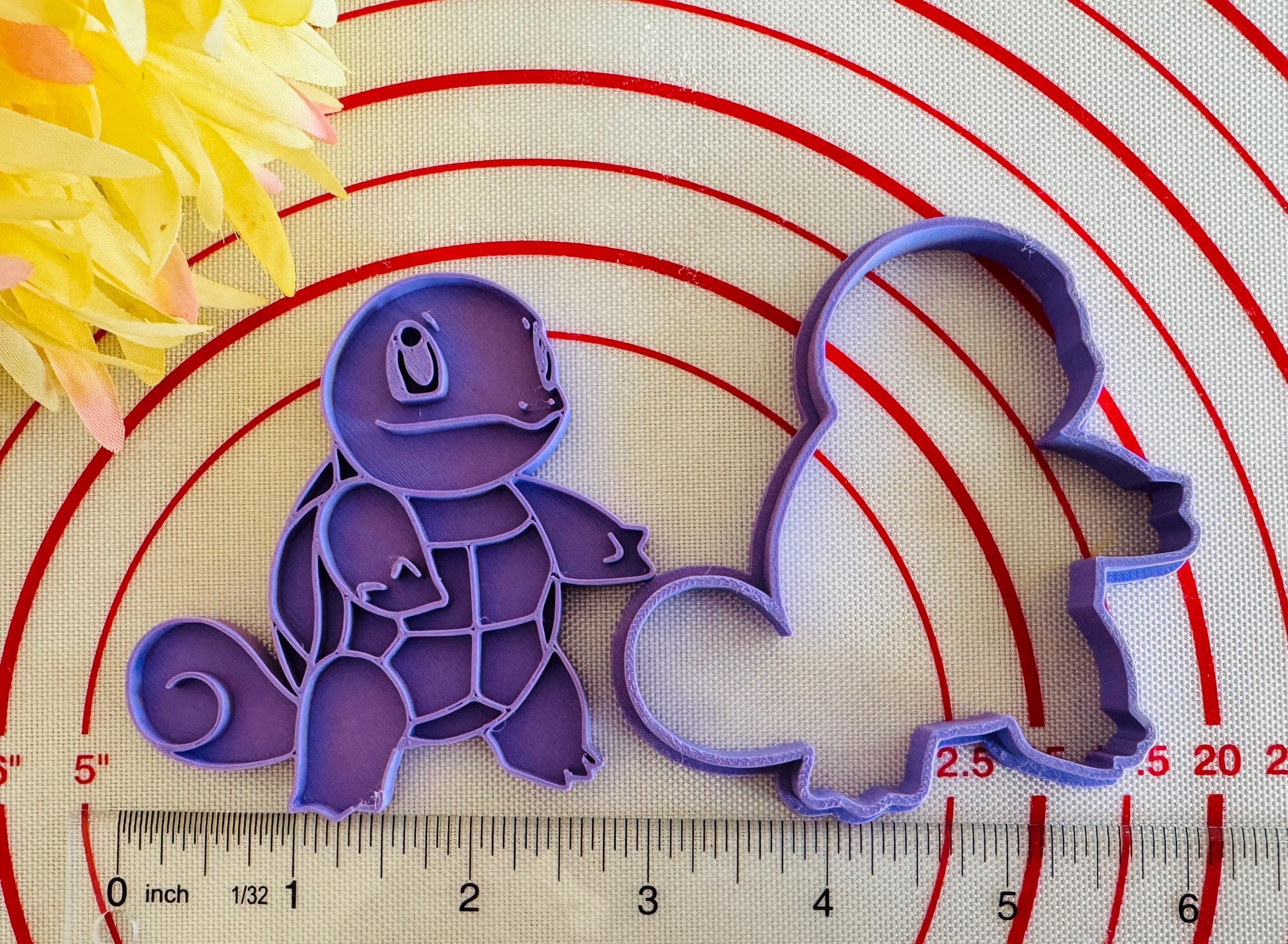 Pokémon Cookie Cutters Stamp, Fondant, Polymer Clay, Play-doh - Pikachu ...
