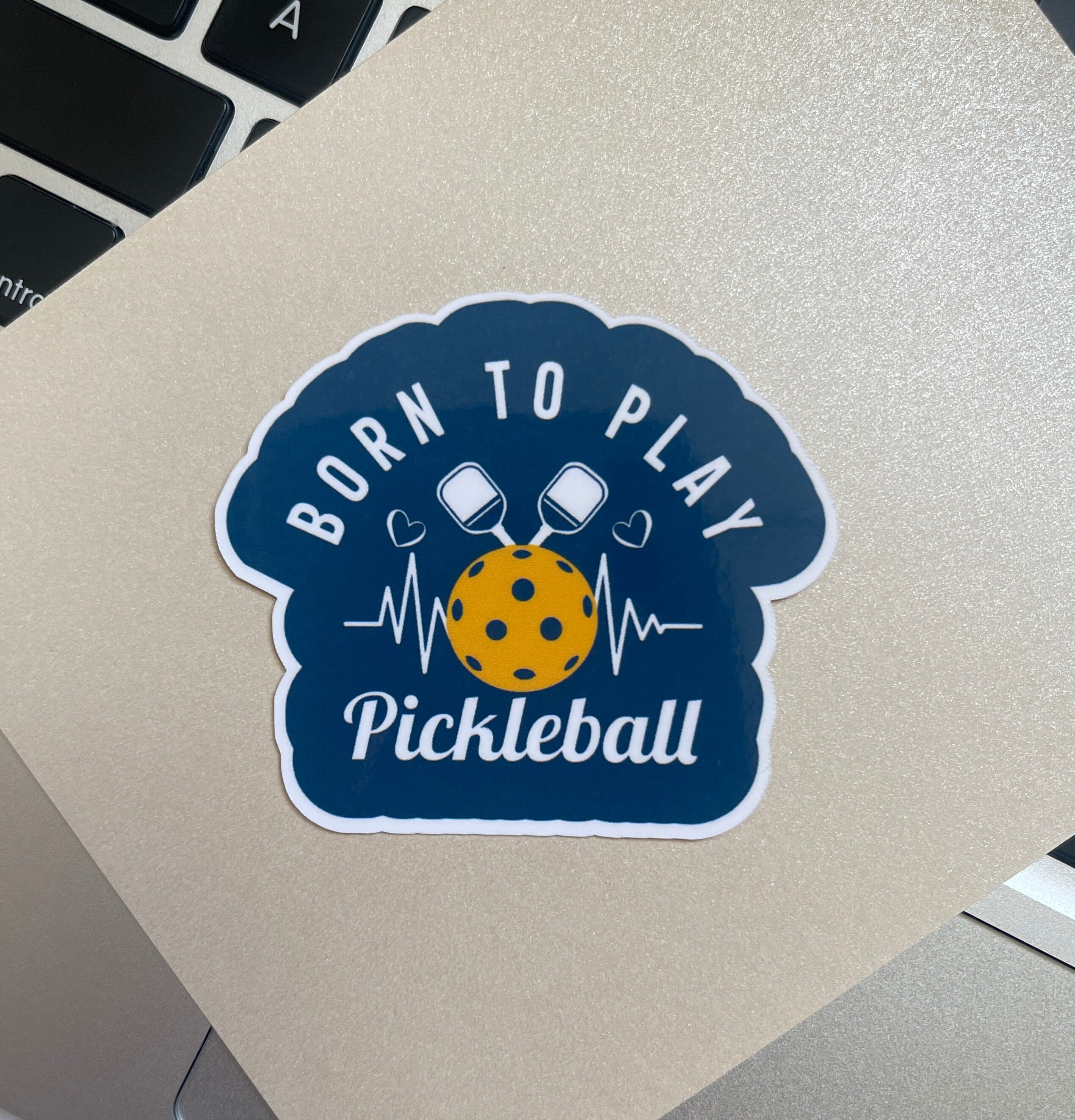 Pickleball Vinyl Sticker Pickleball Gift Pickleball Decal Pickleball ...