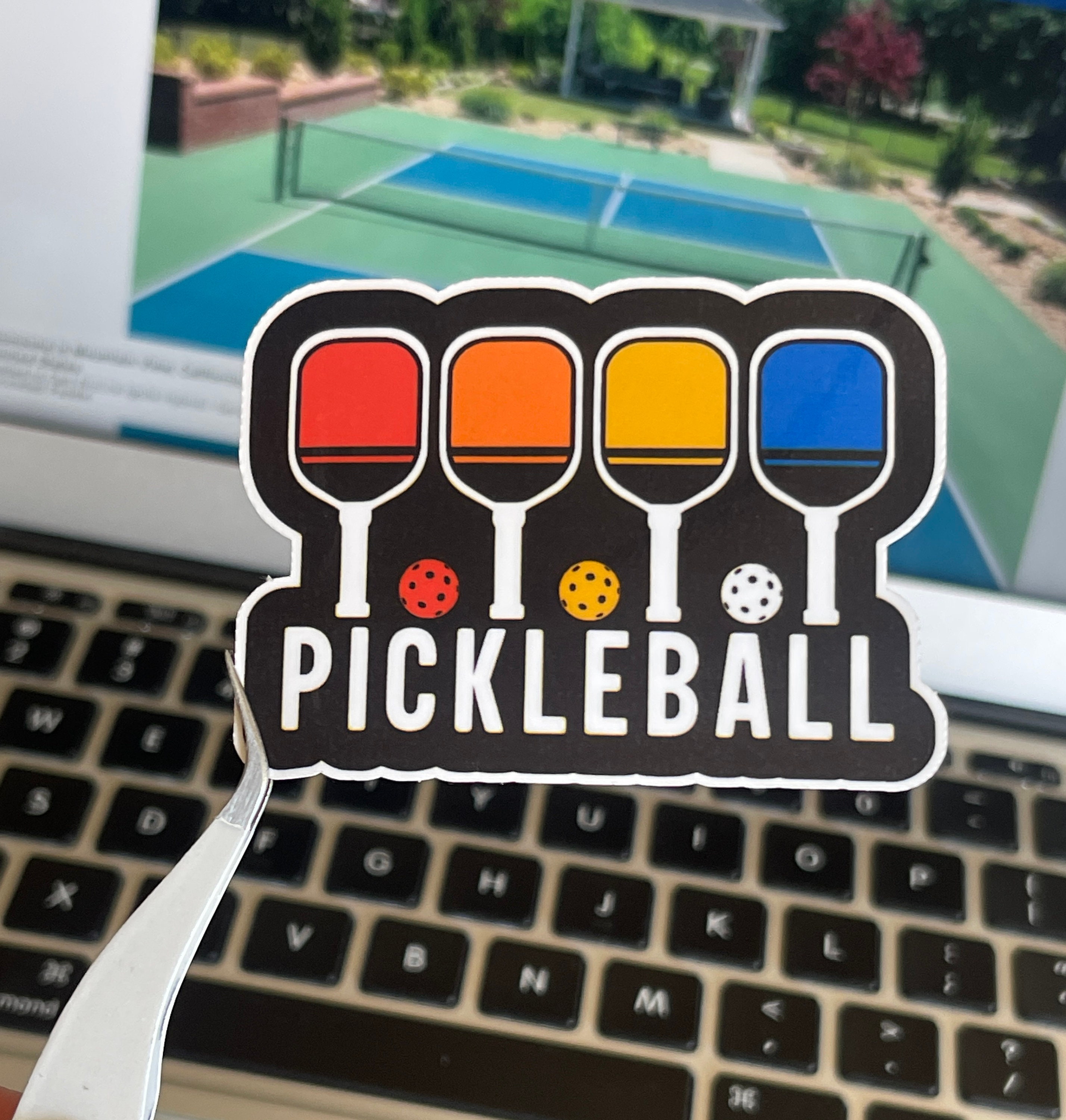 Pickleball Vinyl Sticker Pickleball Gift Pickleball Decal - Etsy
