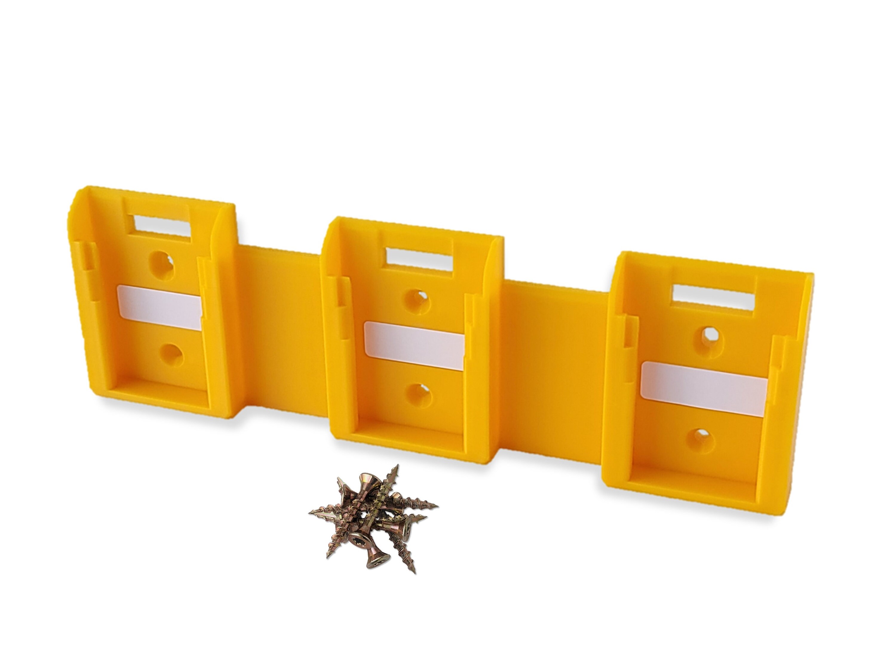 Triple Battery Mount/hanger/holder for Dewalt 20V & 60V Tool Batteries ...