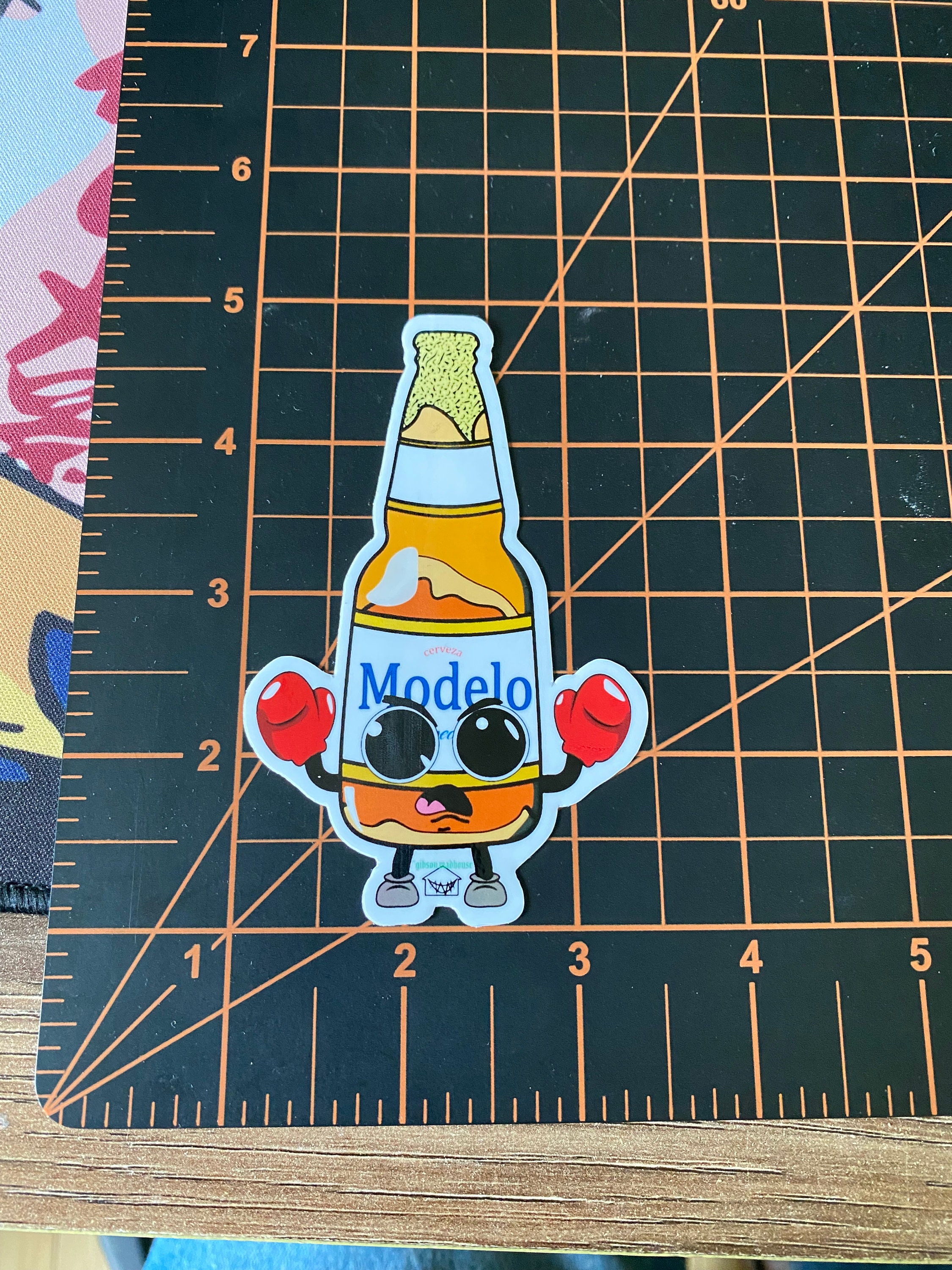 Modelo Sticker - Etsy