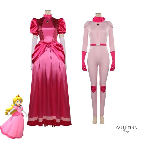 Princess Peach Costume Adult - Etsy