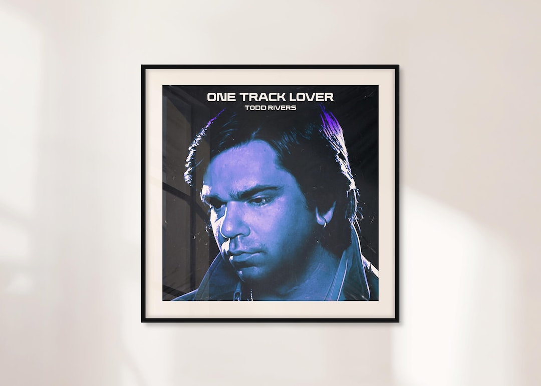 One Track Lover Art Print, Garth Marenghi's Darkplace Poster, Gift for ...