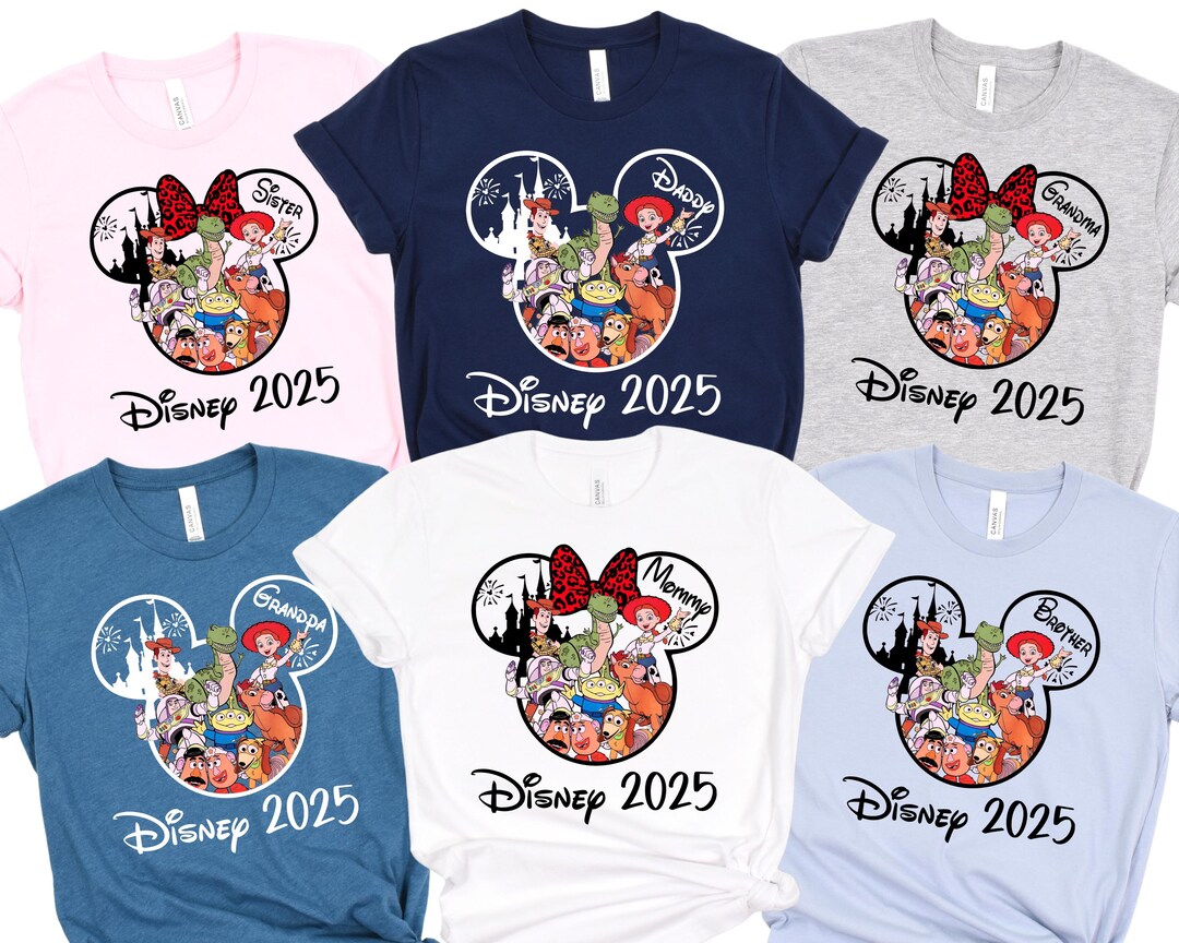 Custom Disney Toy Story Shirt, Toy Story Family Shirt, Personalized Toy ...