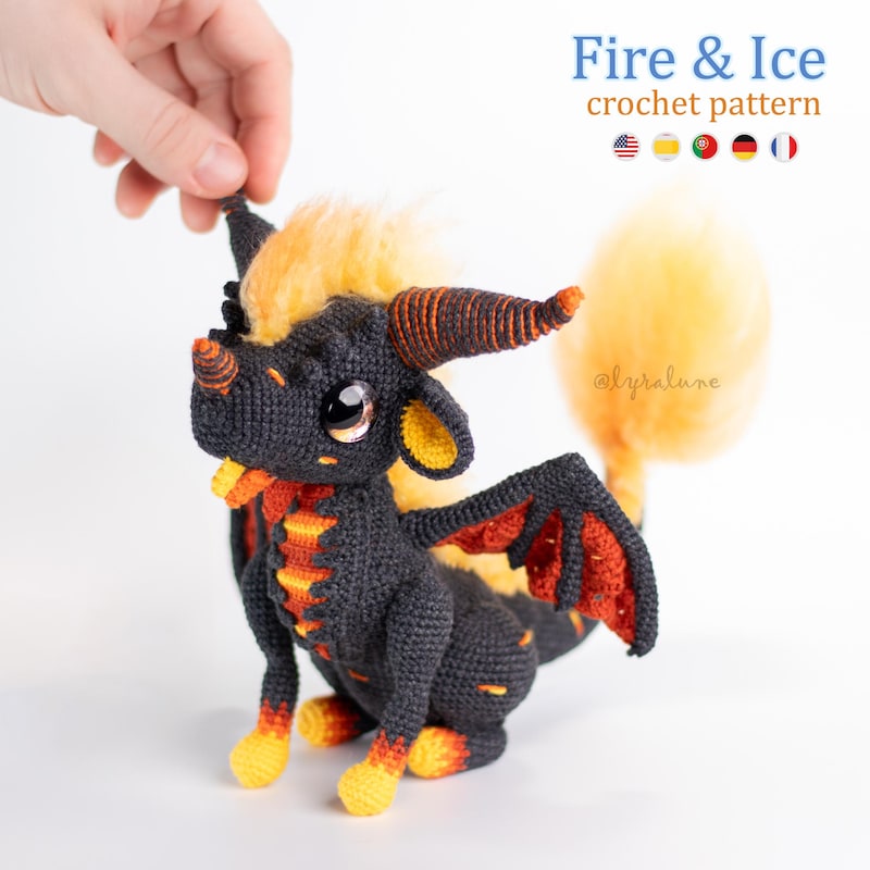 Ice and Fire Ice Dragon - Etsy UK
