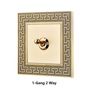 Fancy Golden Toggle Switch for Home or Office Lighting - Etsy