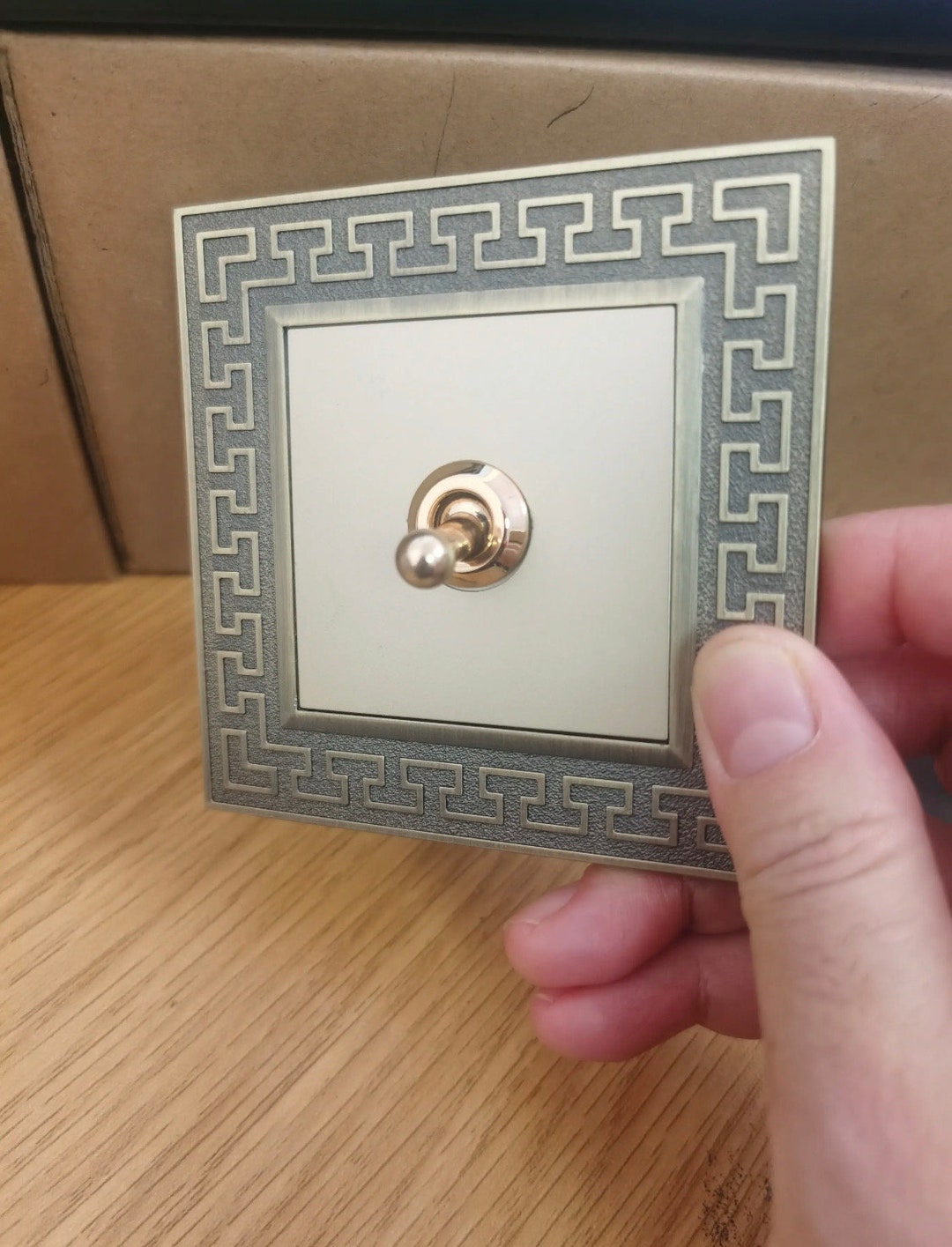 Fancy Golden Toggle Switch for Home or Office Lighting - Etsy