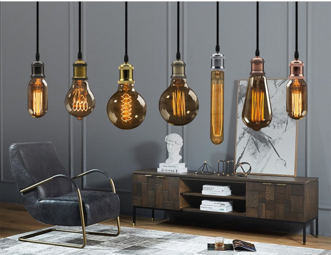 Vintage Light Fitting Antique E27 Lamp Holder With Ceiling Rose and ...