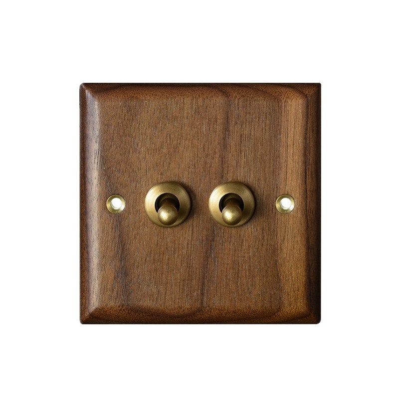 Wooden Toggle Light Switch for Home or Office Lighting - Etsy