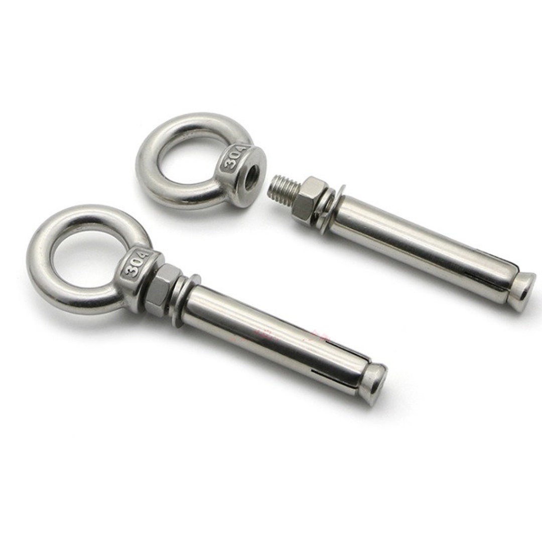 Anti-loose Sheep Eye Pull Screw Belt Expansion Screw With Loop Hanging ...