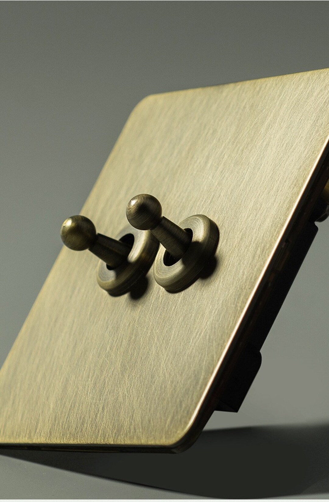 Retro Bronze Toggle Switch for Home Lighting - Etsy