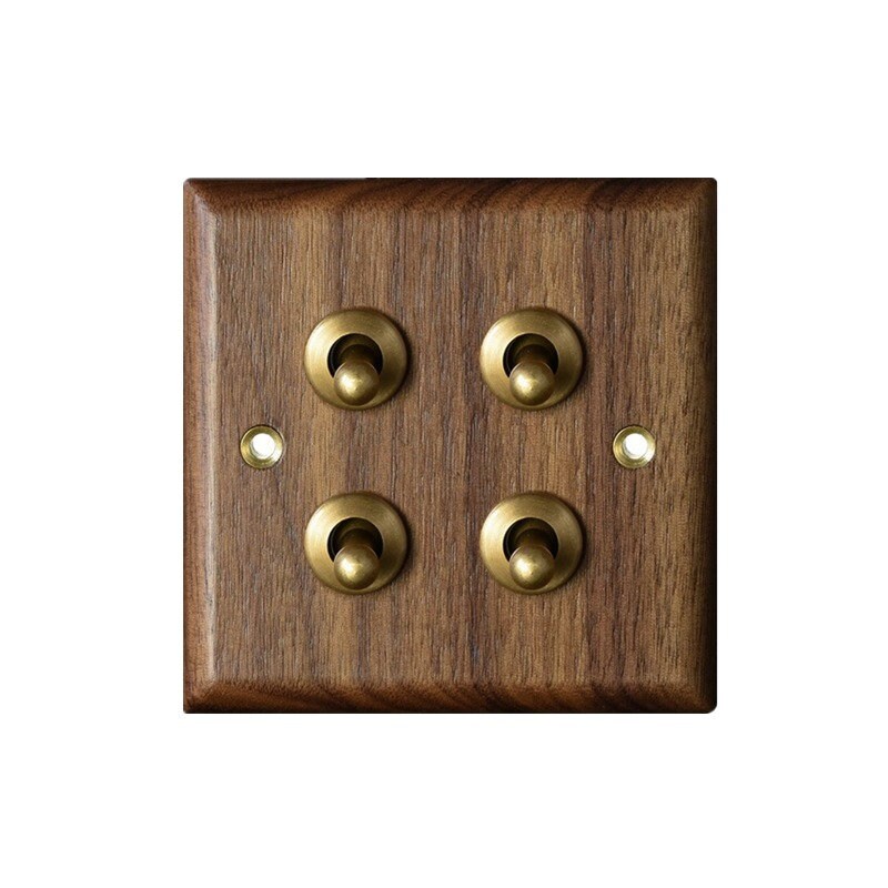 Wooden Toggle Light Switch for Home or Office Lighting - Etsy