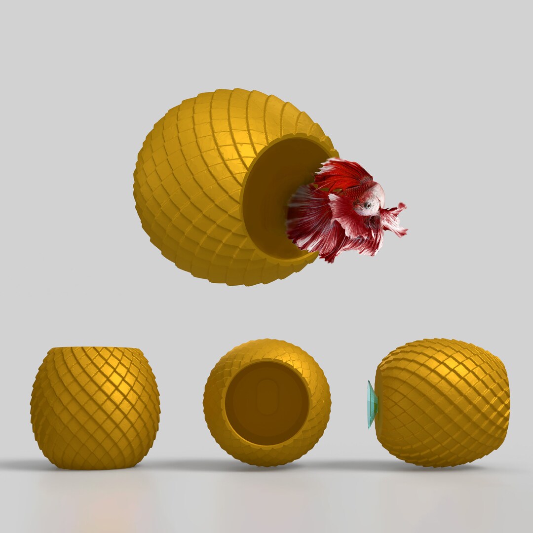 Betta Fish Cave Floating, Siamese Fighting Fish, Dragon Egg, Aquarium ...