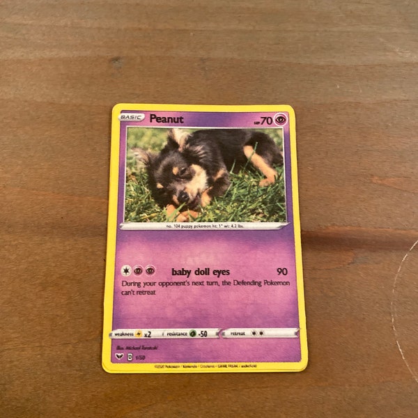 Pokemone Custom Cards - Etsy