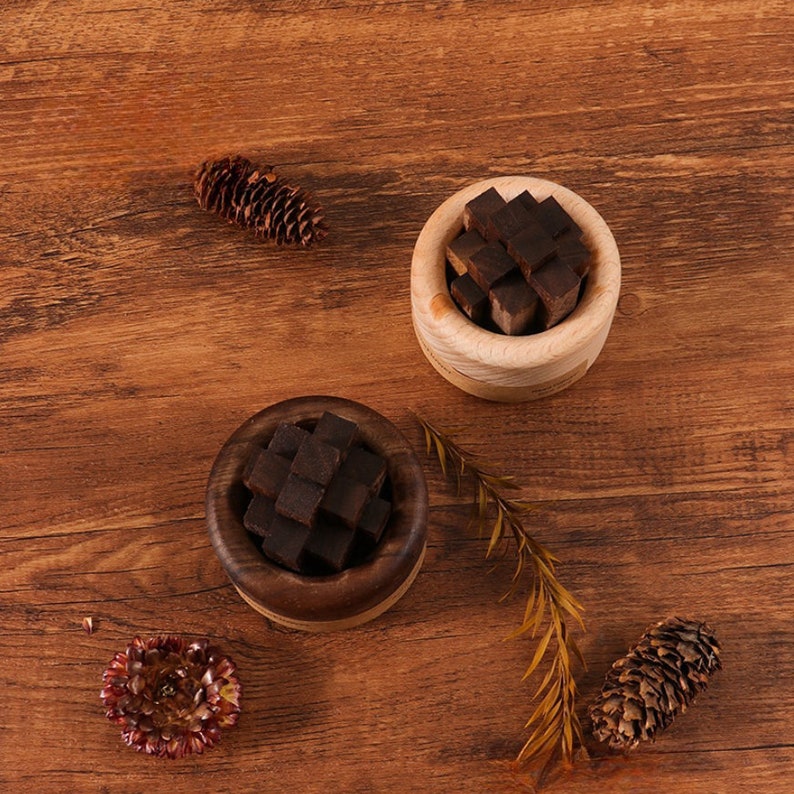 Walnut Wood Reed Diffuser Spa & Yoga Aromatherapy Handmade Spiritual ...