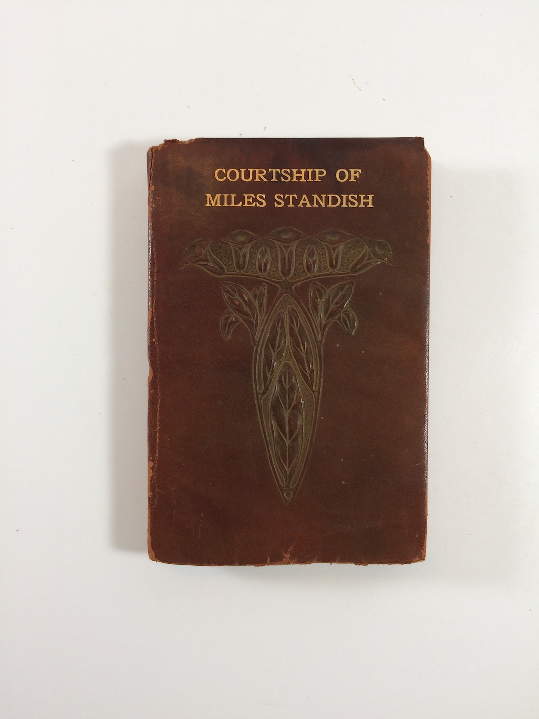 1900, Courtship of Miles Standish, a Fair, Leather, 1900 Edition of a ...